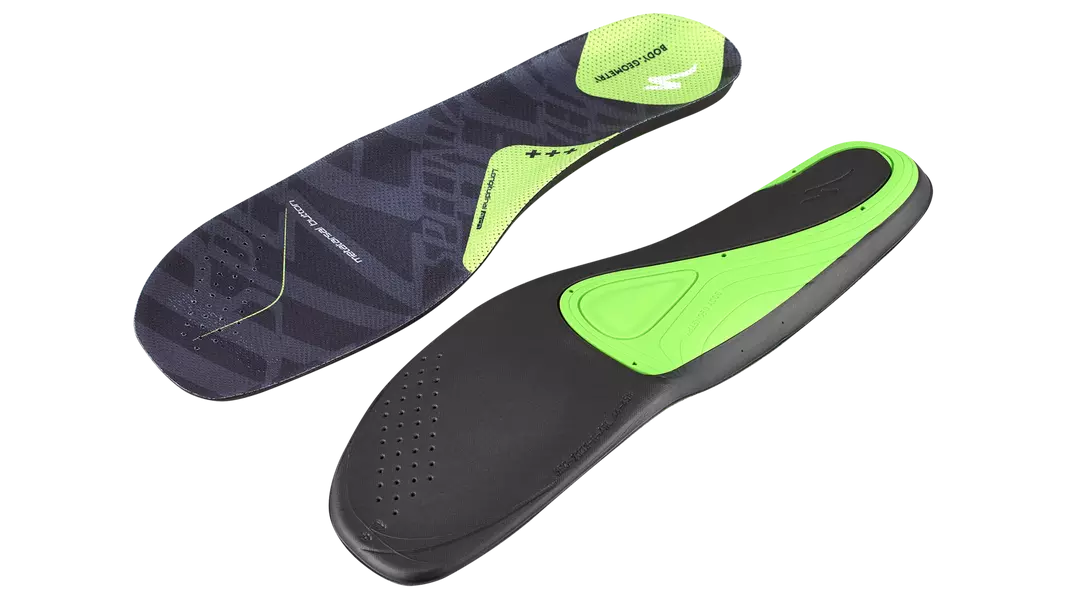 Body Geometry Gen 2 Footbeds - 44-45 - Green | TheFlow.bike
