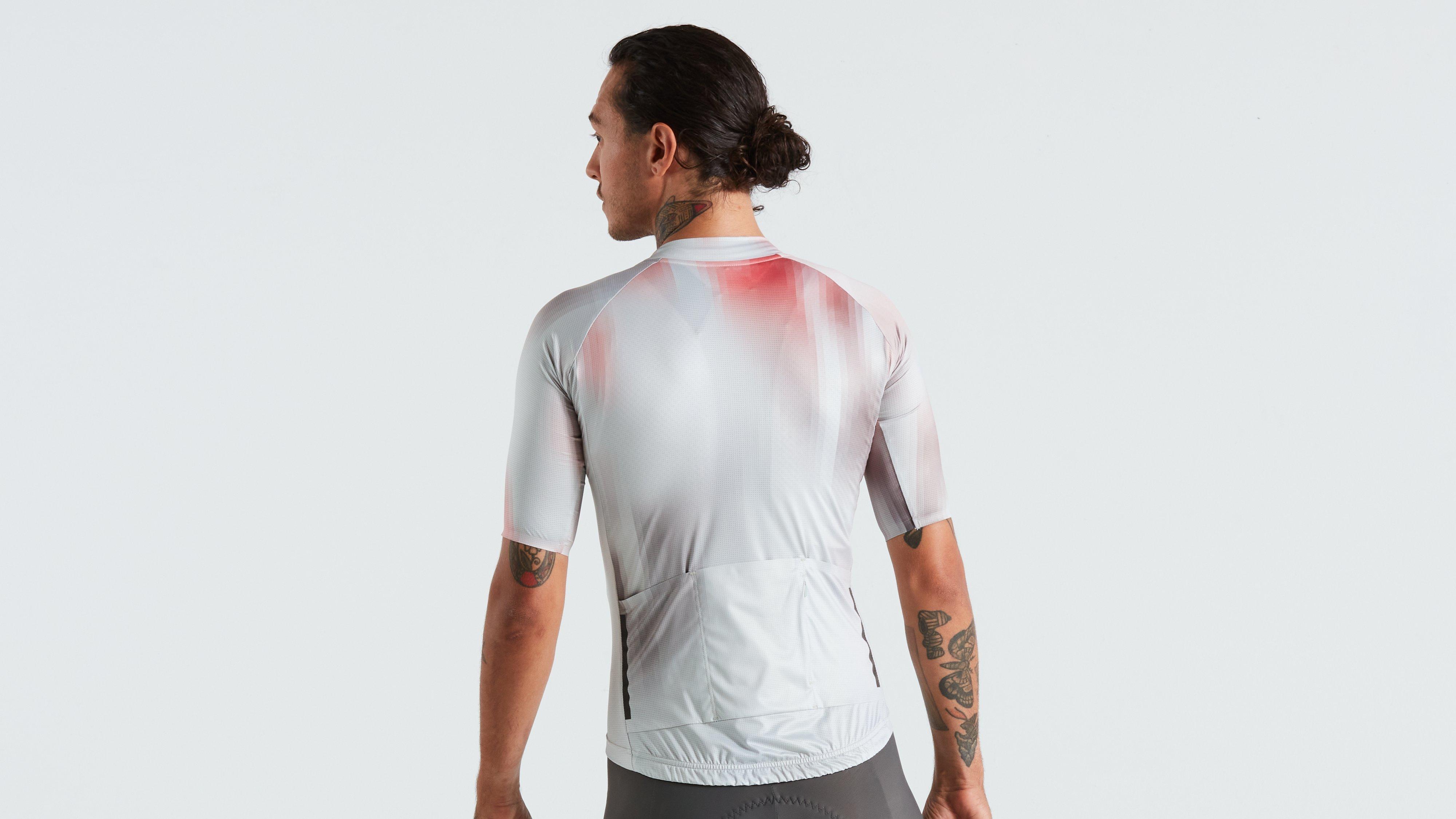 MEN'S SL AIR DISTORTION SHORT SLEEVE JERSEY SPR M(M スプルース): アパレル｜スペシ ...