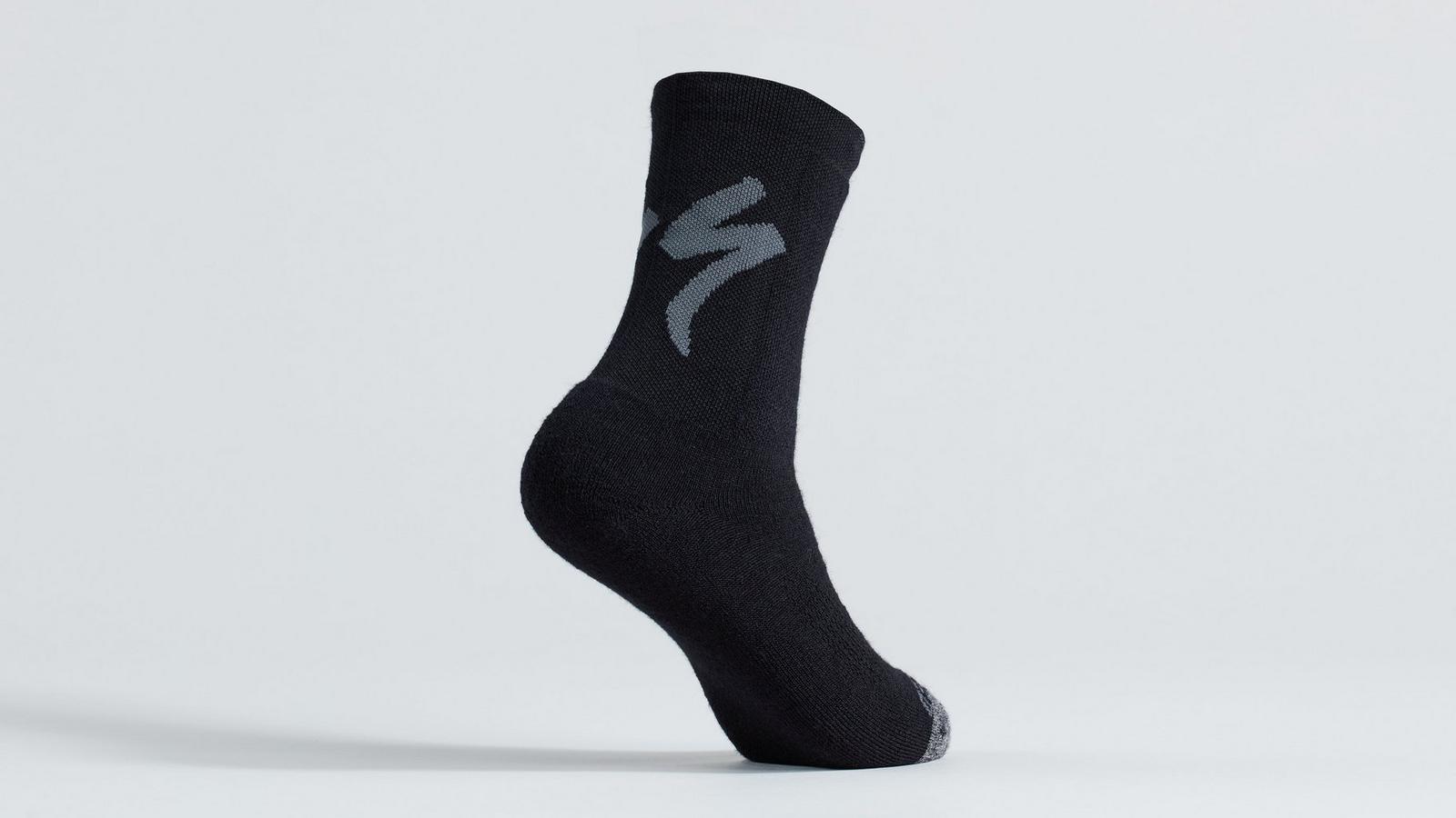 Merino Deep Winter Tall Logo骑行袜 | Specialized.com