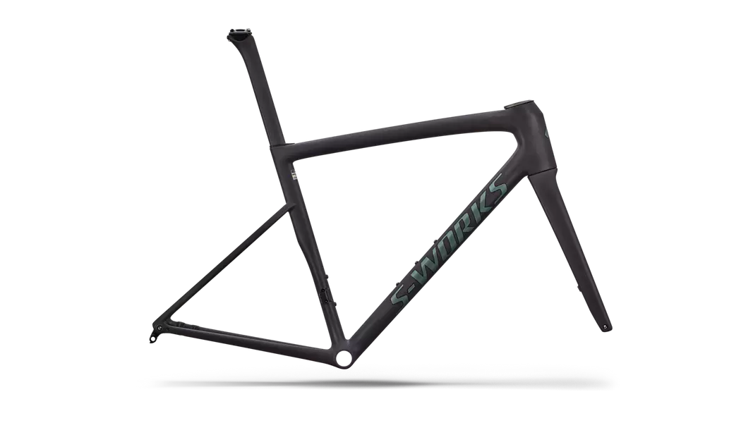 S-Works Tarmac SL8 Frameset - 54 - Rtp Raw Carbon / Gloss Premium Fjord | TheFlow.bike