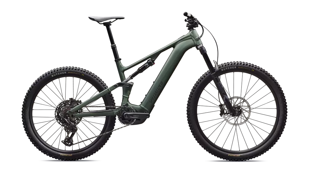 Turbo Levo 4 Alloy - S1 - Satin Cypress Metallic / Dark Moss Green ...